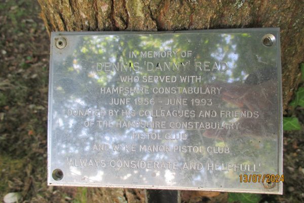 Dennis Frederick Read - Hampshire Constabulary History Society